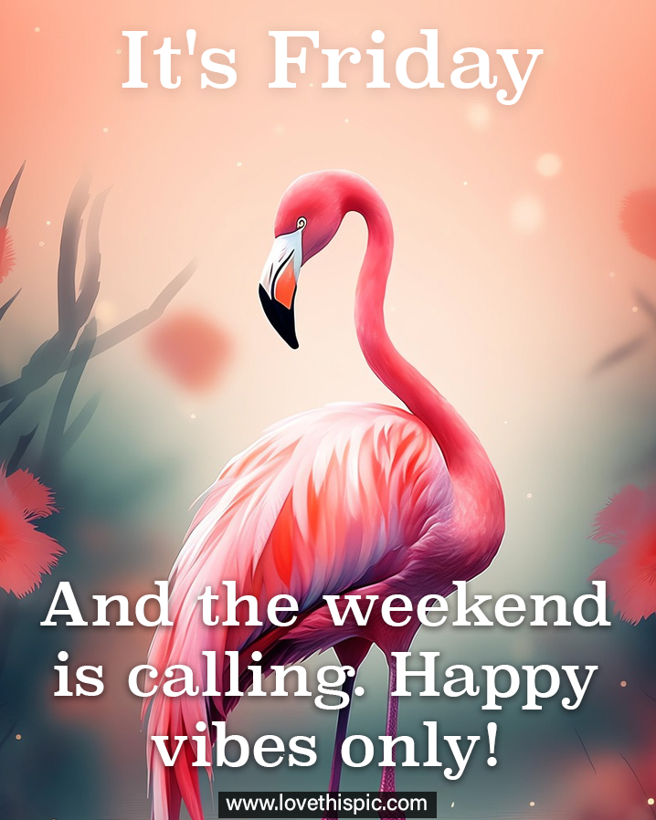 It's Friday And The Weekend Is Calling. Happy Vibes Only! Pictures, Photos, and Images for ...