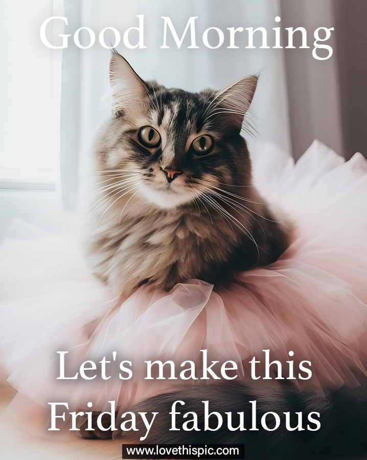 Good Morning, Let's Make This Friday Fabulous Pictures, Photos, and ...