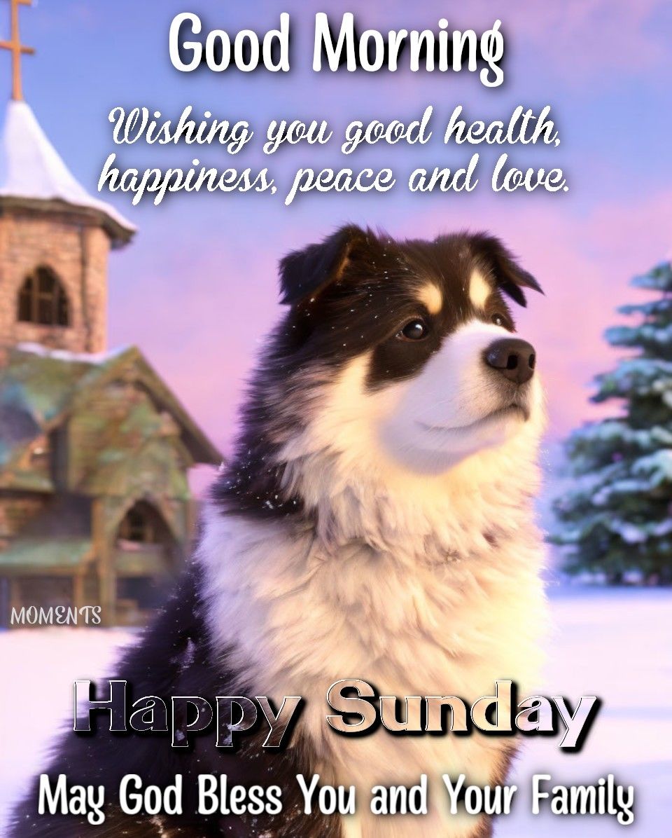 Wishing You Good Health, Happiness, Peace And Love. Good Morning And ...