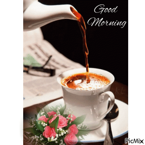 Cup Of Coffee Good Morning Gif Pictures, Photos, and Images for ...