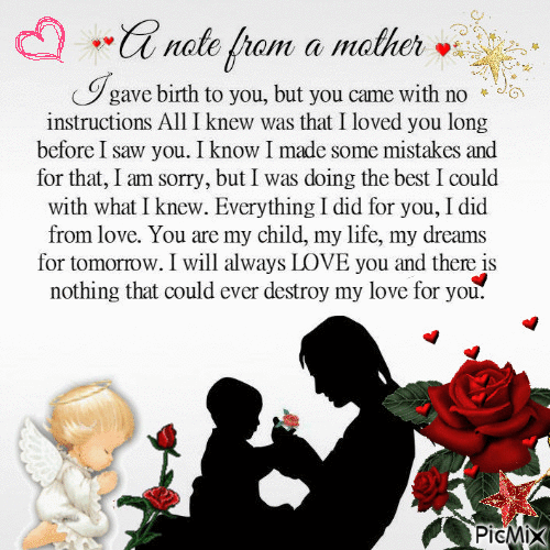 A Note From A Mother Pictures, Photos, and Images for Facebook, Tumblr ...