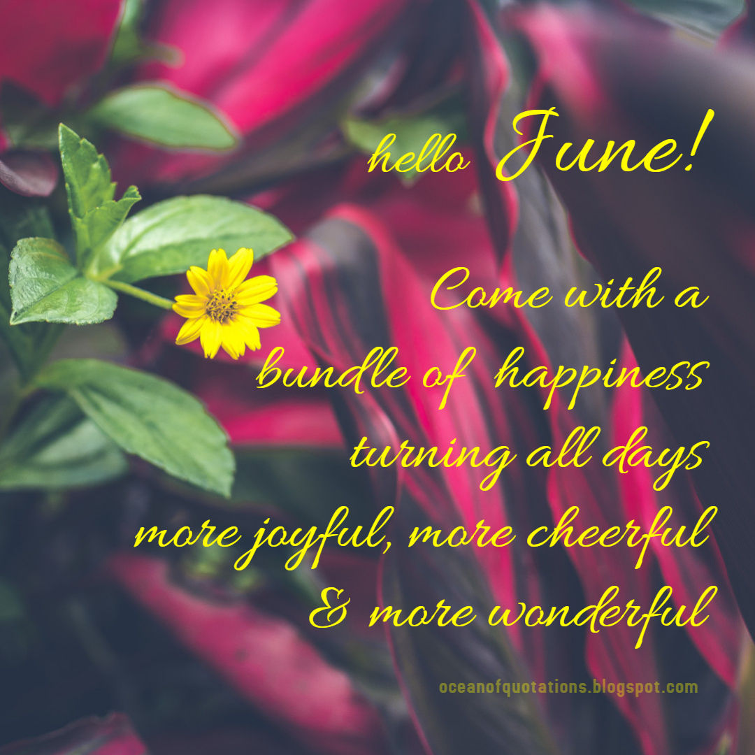 Hello June: Come With A Bundles Of Happiness Pictures, Photos, and ...