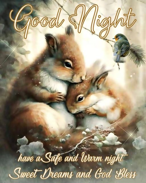 Loving Squirrel - Good Night Pictures, Photos, and Images for Facebook ...