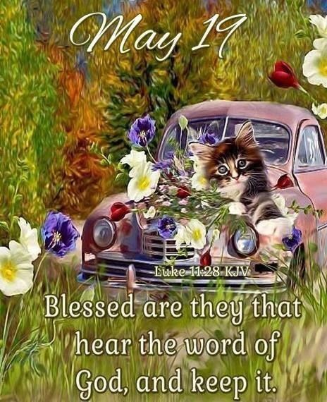 May 19: Blessed Are They That Hear The Word Of God, And Keep It ...