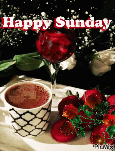 Sparkling Rose Happy Sunday Gif Pictures, Photos, and Images for ...