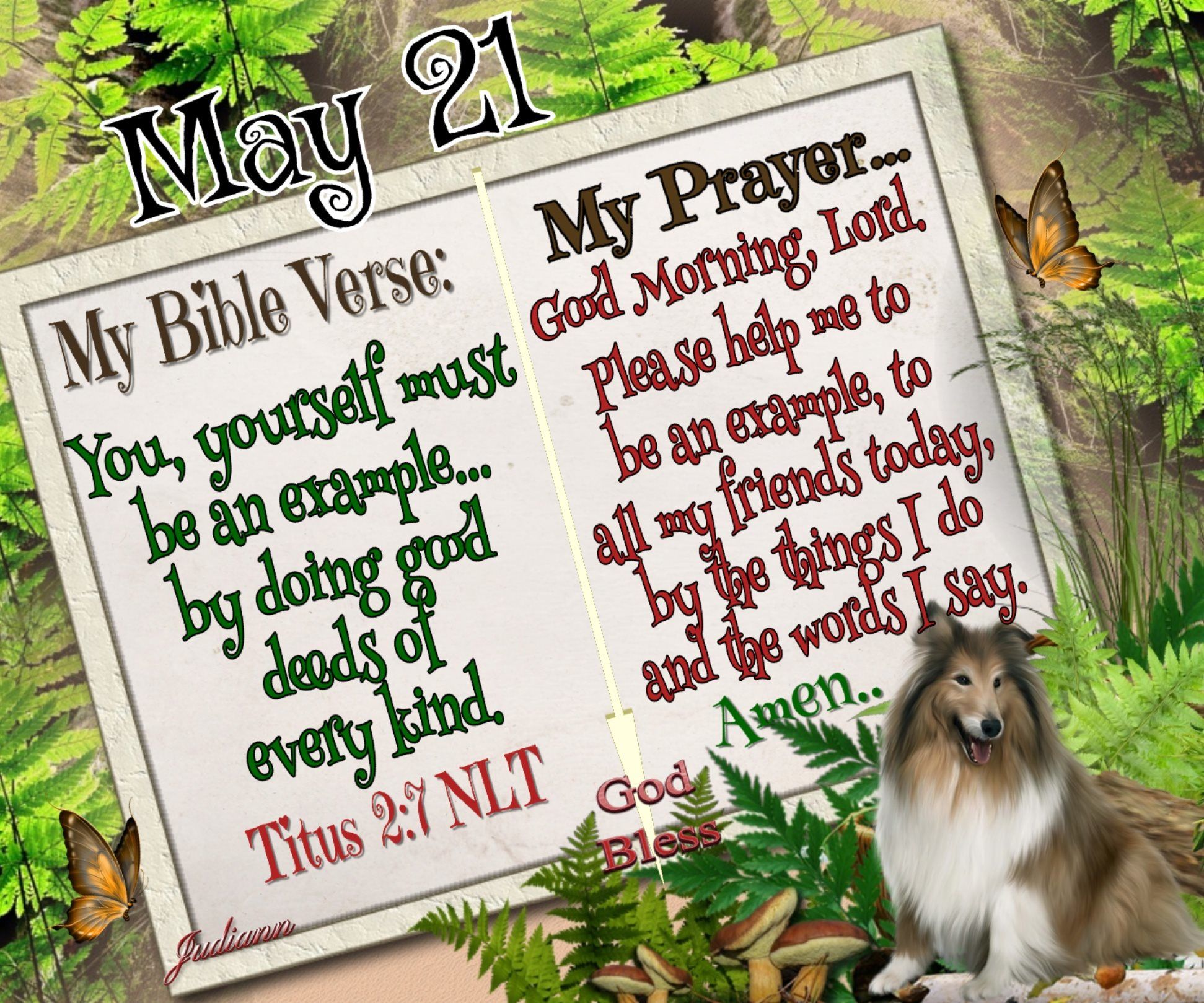 My Bible Verse And Prayer For May 21 Pictures, Photos, and Images for ...