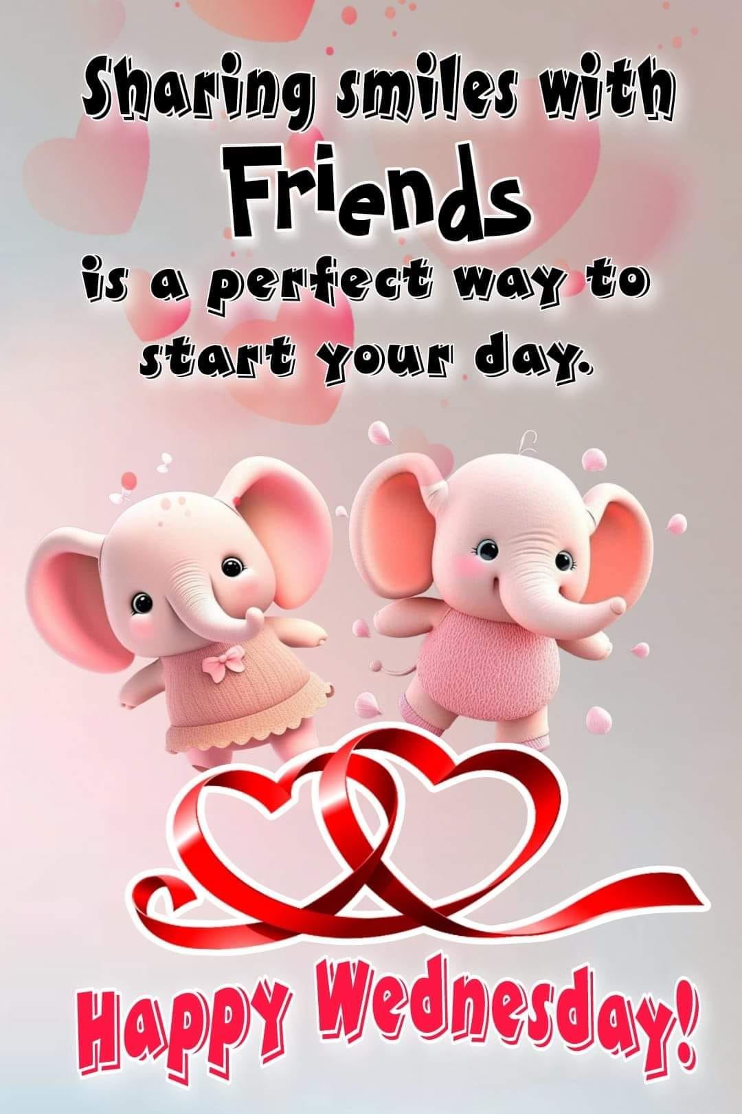 Sharing Smiles With Friends Is A Perfect Way To Start Your Day. Happy ...