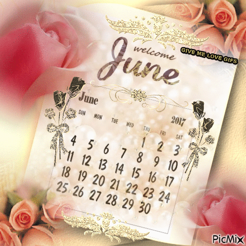 Welcome June Calendar Gif Pictures, Photos, and Images for Facebook ...