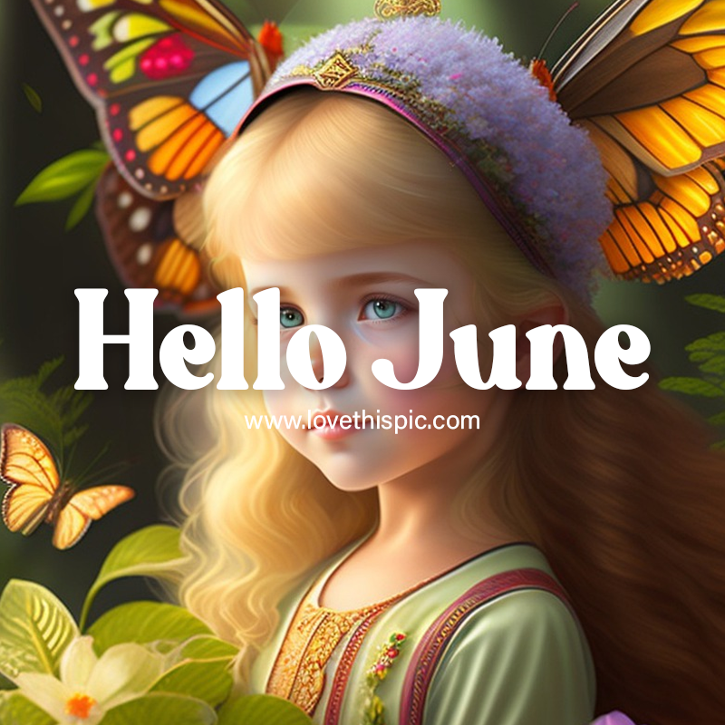 Hello June Fairy Girl Pictures, Photos, and Images for Facebook, Tumblr ...