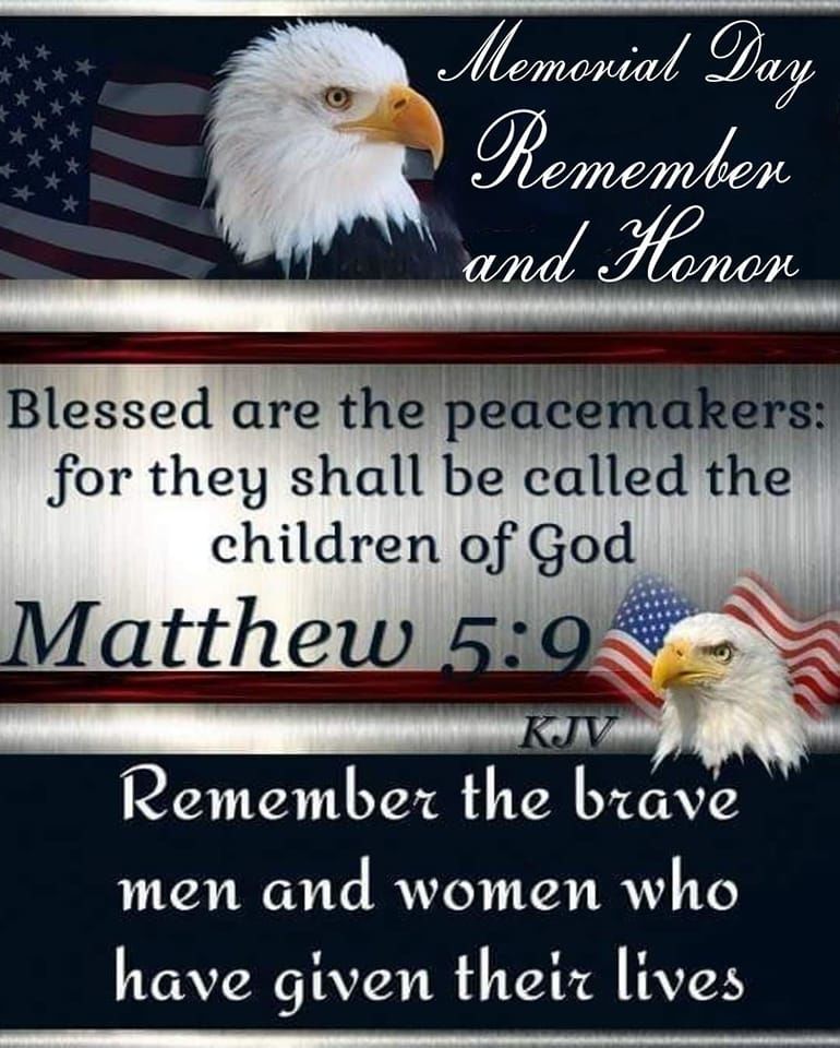 Memorial Day Bible Verse Pictures, Photos, and Images for Facebook ...