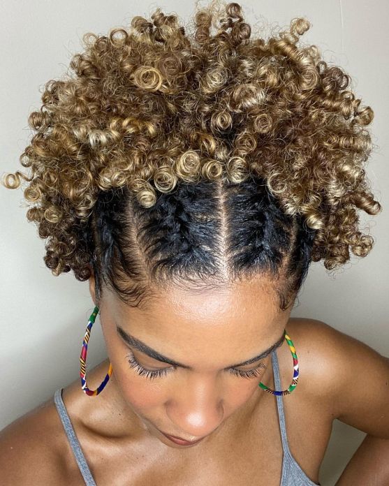 Stunning Afro Updo With Braids Pictures, Photos, and Images for ...