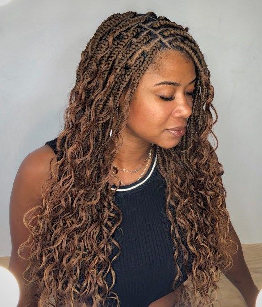 Boho Toffee Brown Braids Pictures, Photos, and Images for Facebook ...