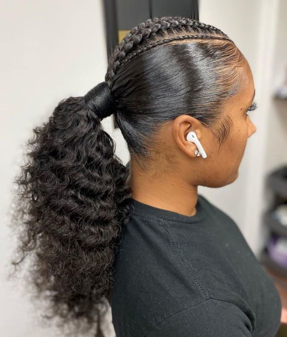 Afro Pony Braid Ideas Pictures, Photos, and Images for Facebook, Tumblr ...