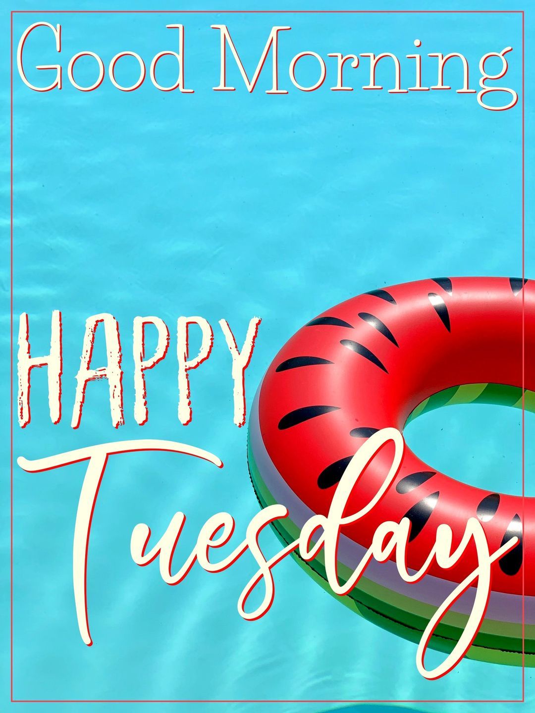 Pool Donut - Good Morning, Happy Tuesday Quote Pictures, Photos, and ...