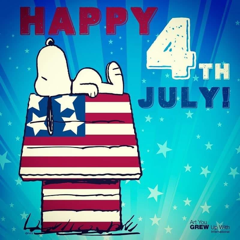 Sleeping Snoopy Happy 4th Of July Pictures, Photos, and Images for ...