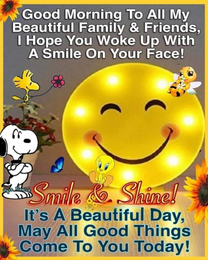 I Hope You Woke Up With A Smile On Your Face. Good Morning. Pictures, Photos, and Images for ...