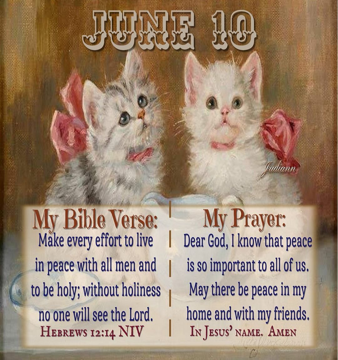 Bible Verse & Prayer For June 10 Pictures, Photos, and Images for ...