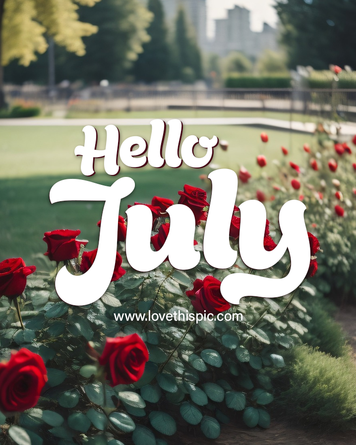 Welcome July Tumblr