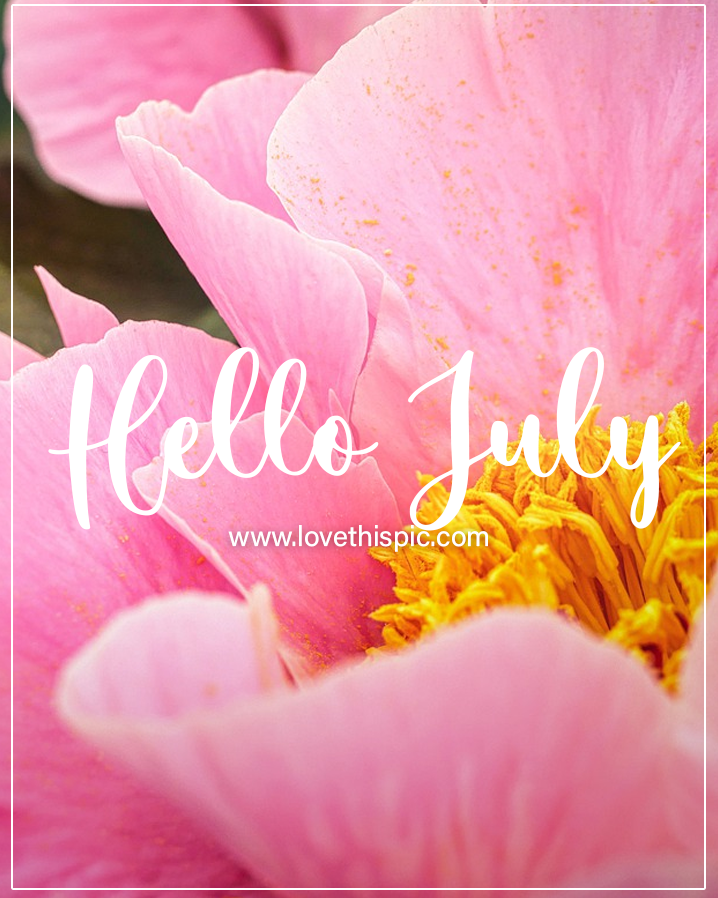 Pink Peony - Hello July Pictures, Photos, and Images for Facebook ...