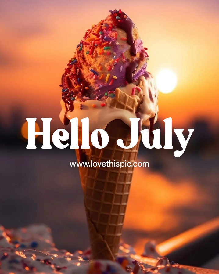 Melted Ice Cream Cone - Hello July Pictures, Photos, and Images for ...