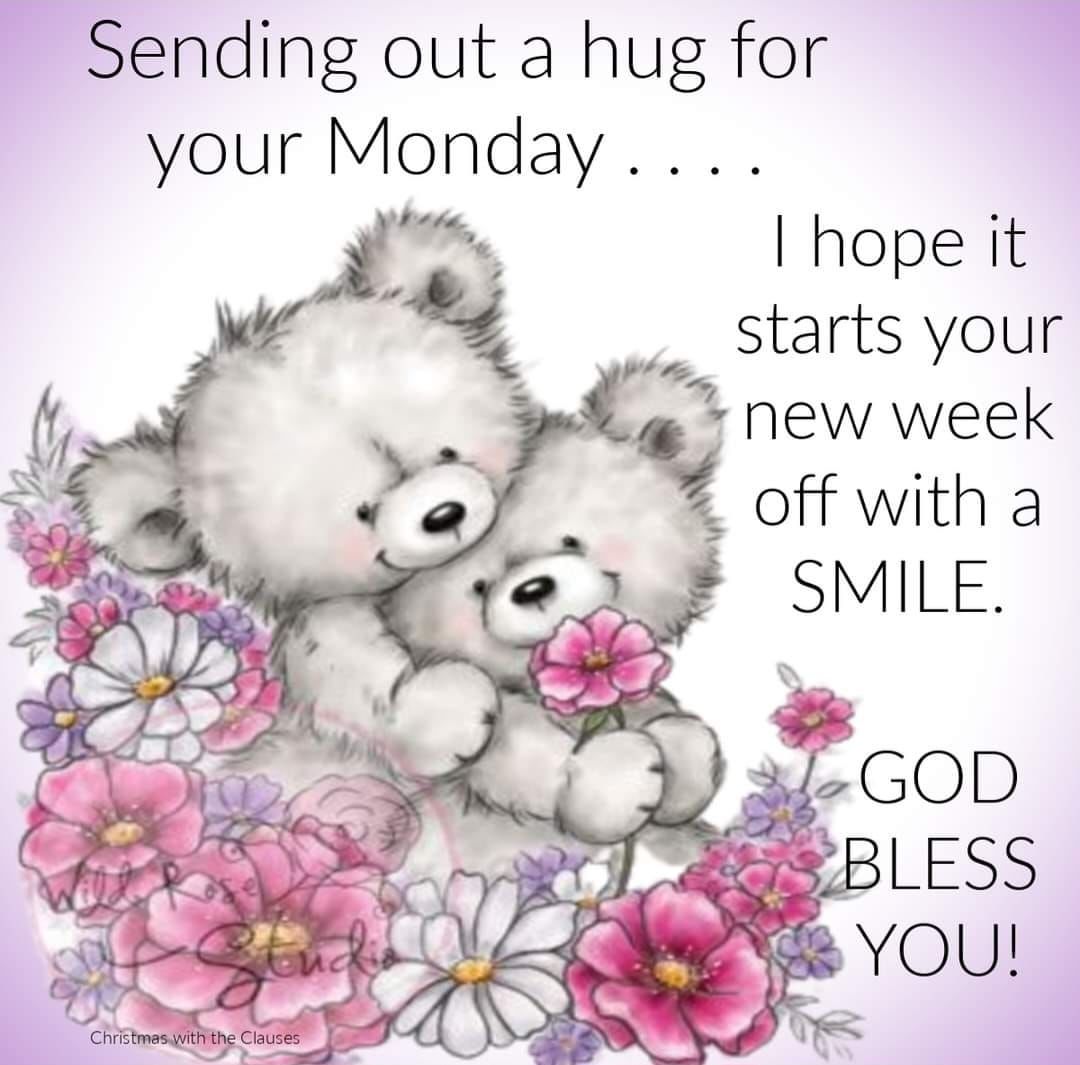 Sending Out A Hug For Your Monday Pictures, Photos, and Images for Facebook, Tumblr, Pinterest ...