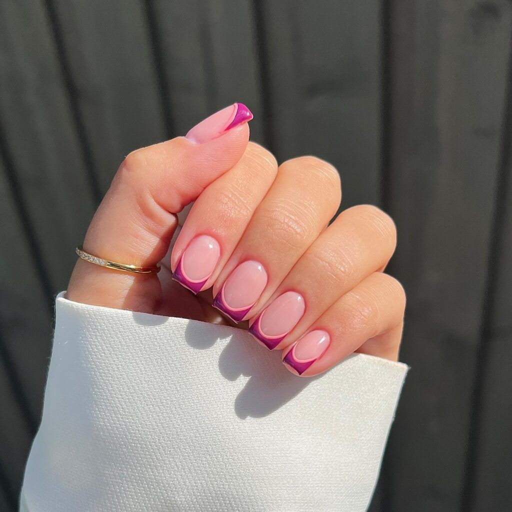 Autumn Pink Short Nails Pictures, Photos, and Images for Facebook ...