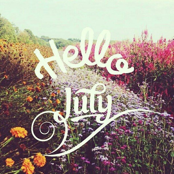 Hello July Floral Garden Pictures, Photos, and Images for Facebook ...