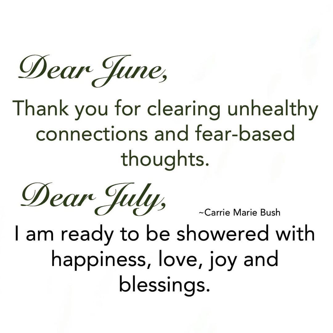 Dear July, I Am Ready To Be Showered With Happiness, Love, Joy And ...