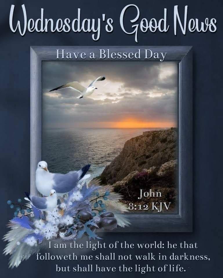 Wednesday's Good News: I Am The Light Of The World: He That Followeth ...