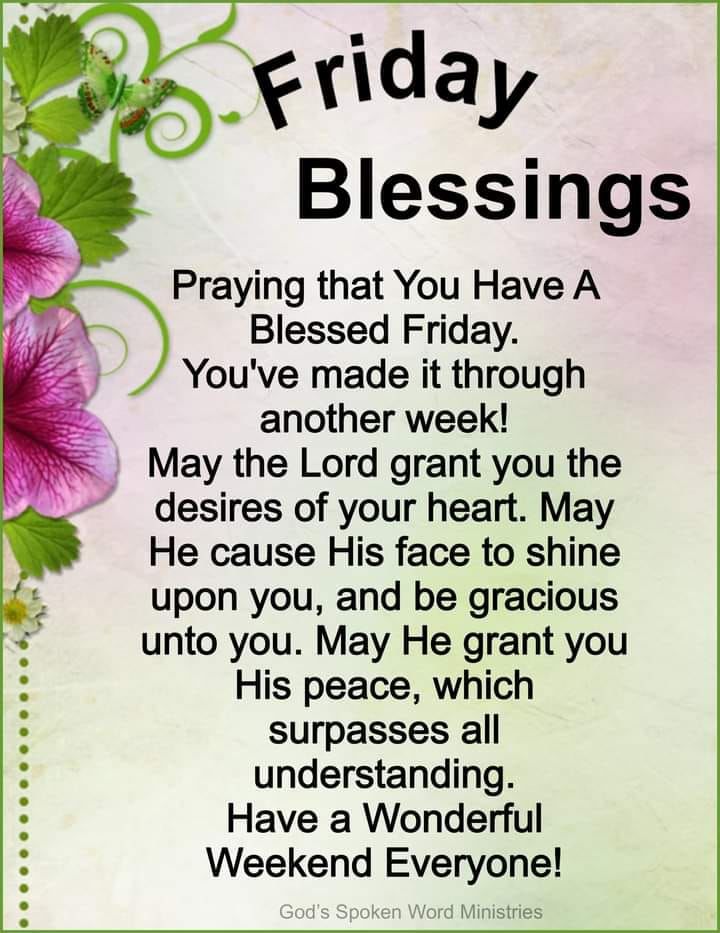 Praying You Have A Blessed Friday. Happy Friday Blessings Pictures, Photos, and Images for ...