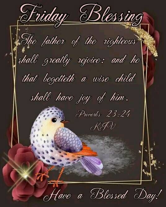 Friday Blessing Bible Verse Pictures, Photos, and Images for Facebook ...