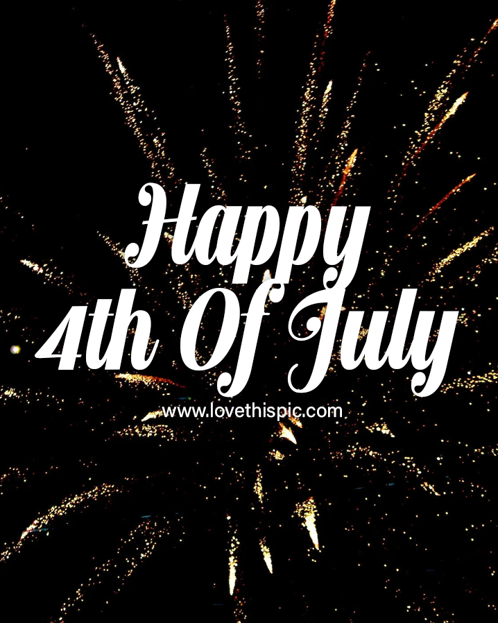 Gold Fireworks Display - Happy 4th Of July Pictures, Photos, and Images ...