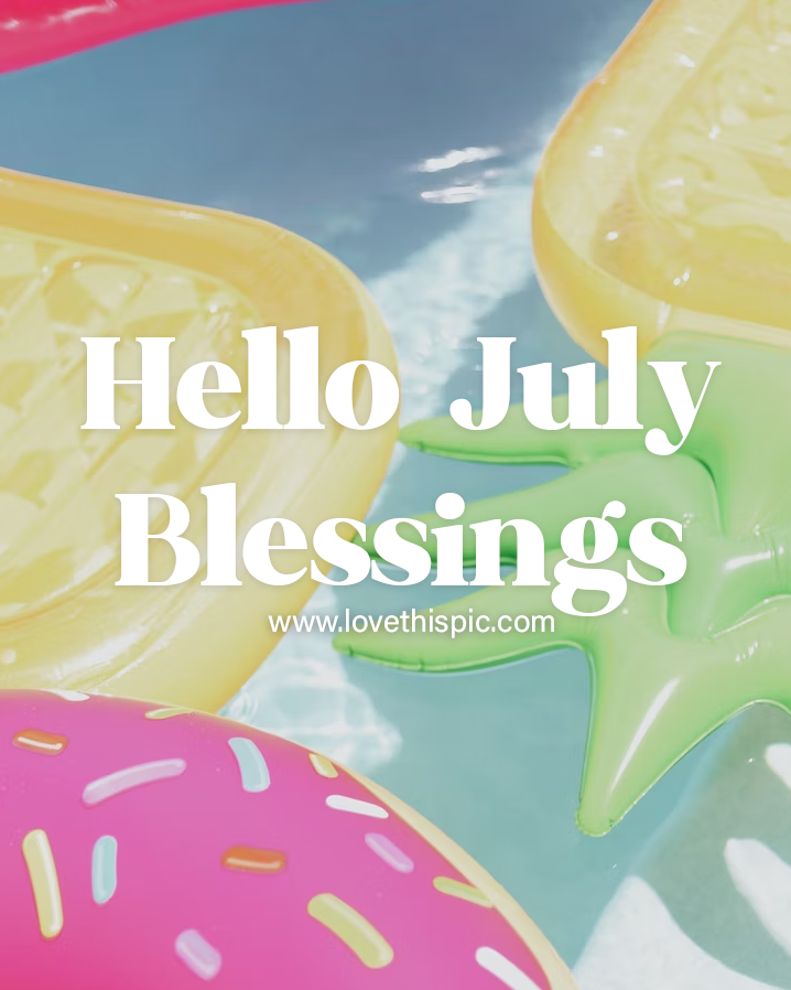 Pool Balloons - Hello July Blessings Pictures, Photos, and Images for ...