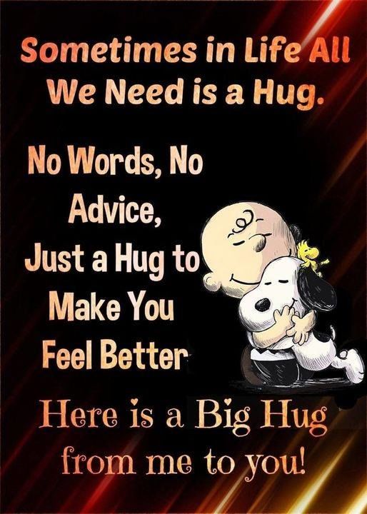 Sometimes In Life All We Need Is A Hug Pictures, Photos, and Images for ...