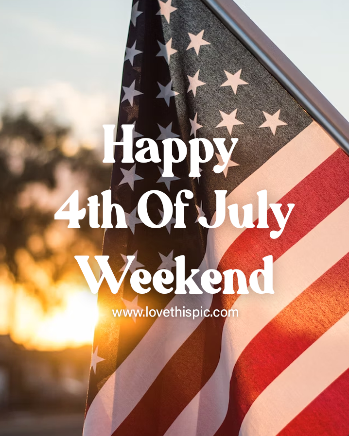 Flag During Sunset - Happy 4th Of July Weekend Pictures, Photos, and ...