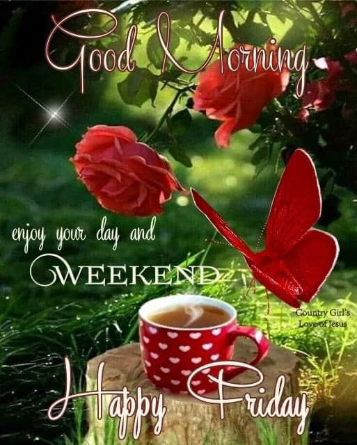 Enjoy Your Day And Weekend - Good Morning, Happy Friday Pictures ...