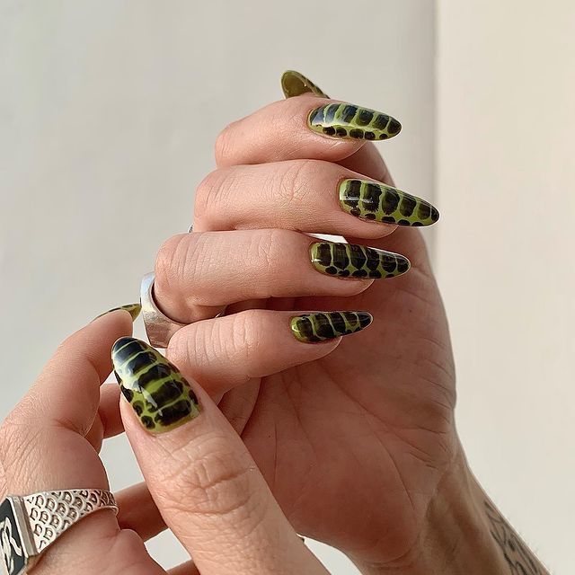 Oval Snake Skin Nails Pictures, Photos, and Images for Facebook, Tumblr ...