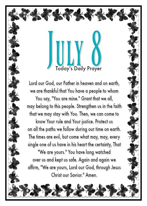 Daily Prayer For July 8 Pictures, Photos, and Images for Facebook ...