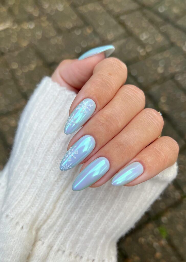 Icy Snowflake Nails Pictures, Photos, and Images for Facebook, Tumblr ...