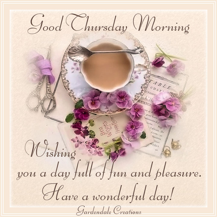 Wishing You A Day Full Of Fun And Pleasure. Have A Wonderful Good ...