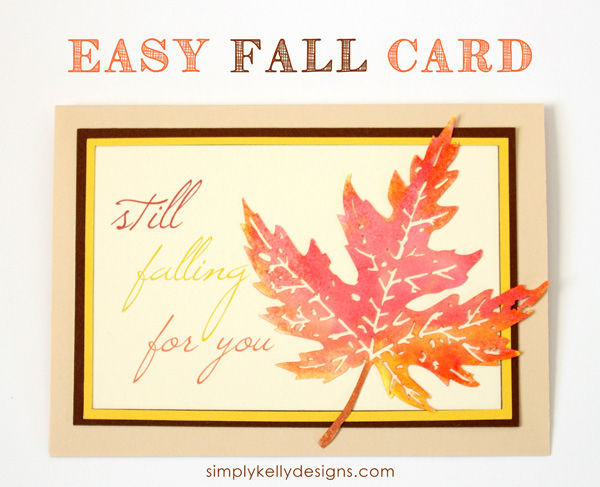 'Falling For You' DIY Fall Card Pictures, Photos, and Images for ...