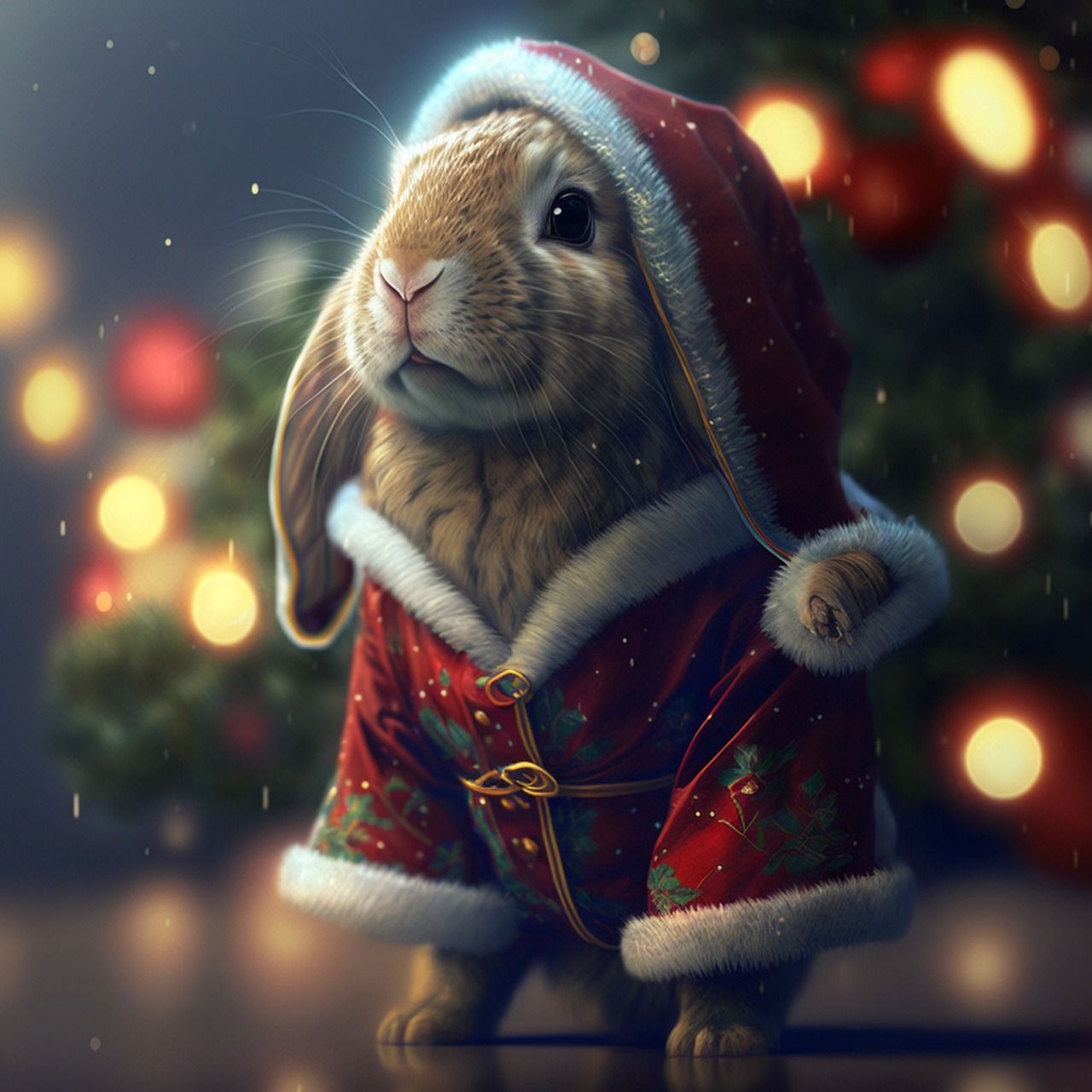 Adorable Santa Bunny Pictures, Photos, and Images for Facebook, Tumblr ...