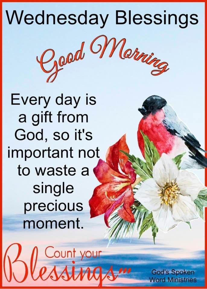 Wednesday Blessings, Good Morning Pictures, Photos, and Images for ...
