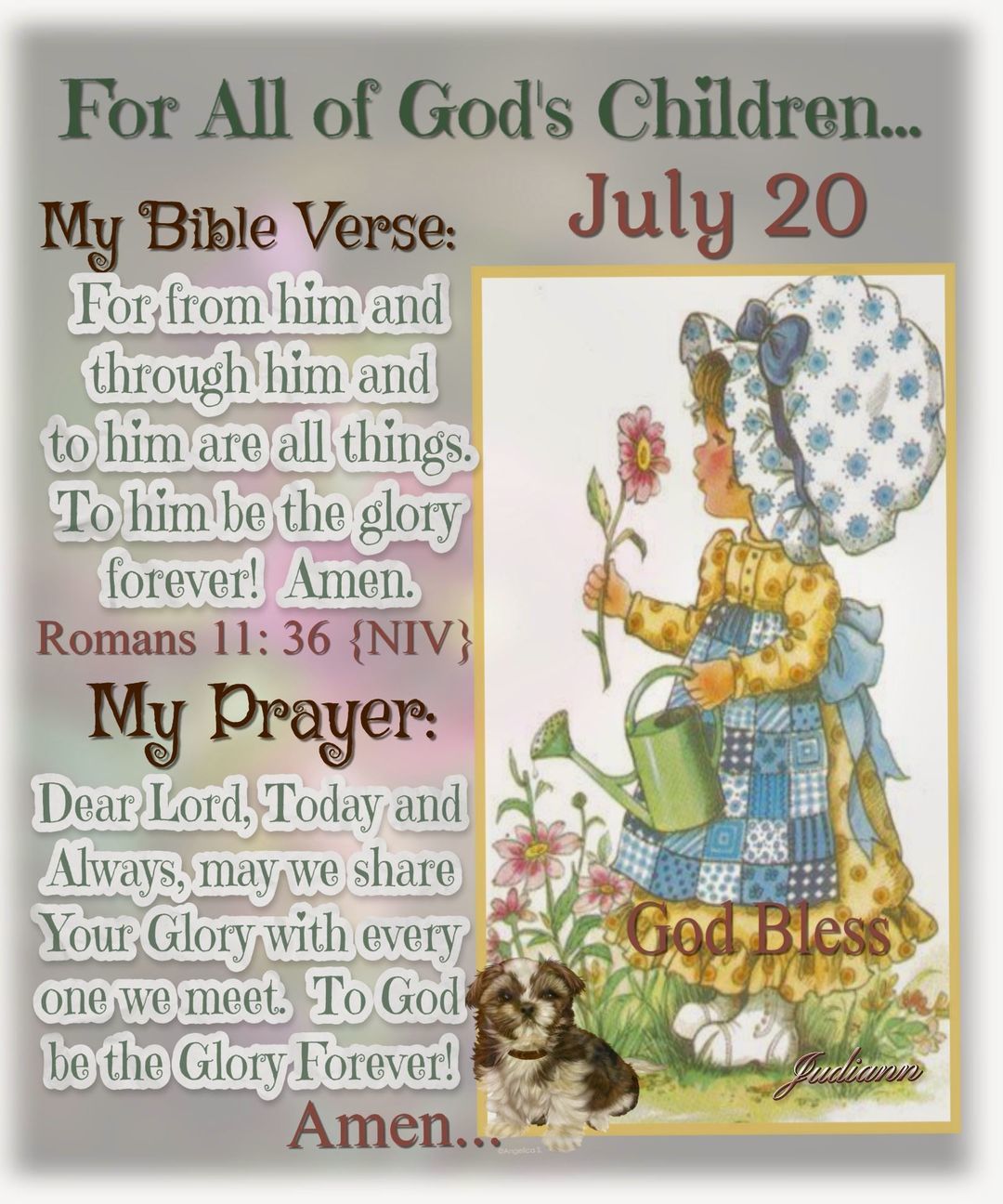 July 20 Bible Verse Pictures, Photos, and Images for Facebook, Tumblr ...