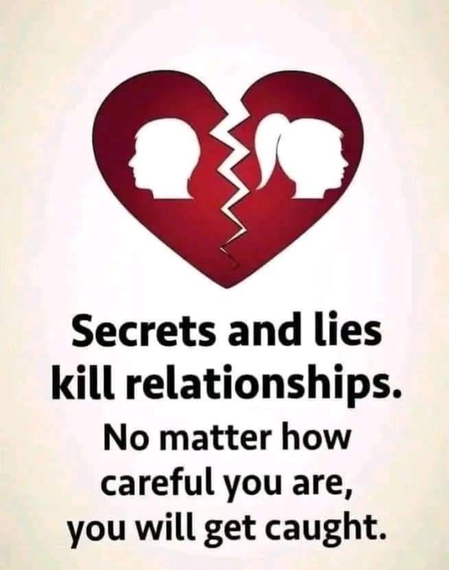 Secrets And Lies Kill Any Relationship Pictures, Photos, and Images for ...