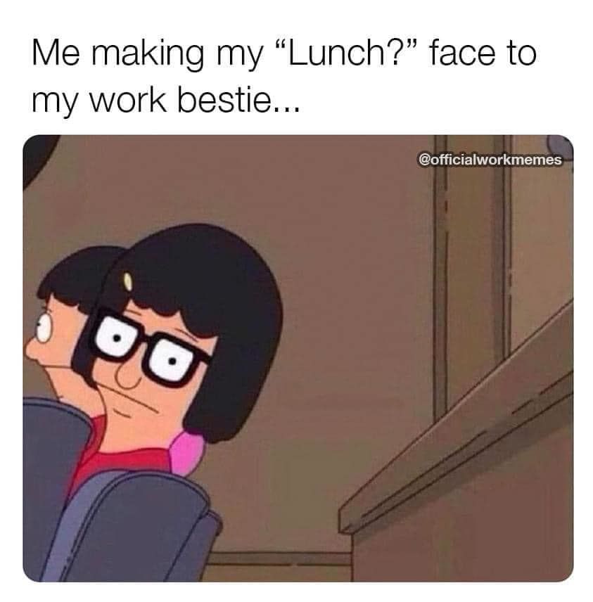 Me Making My "Lunch?" Face To My Work Bestie... Pictures, Photos, and ...