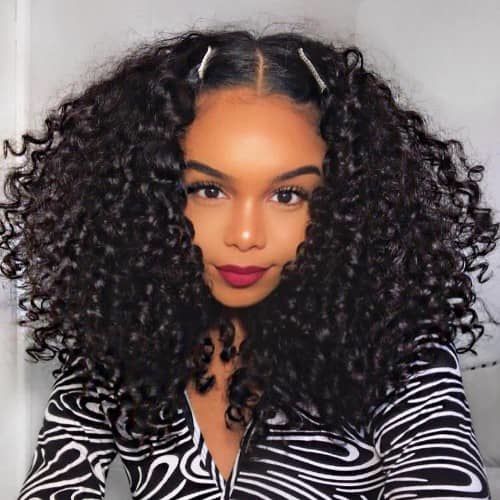 Clipped Curly Side Down Hairstyle Pictures, Photos, and Images for ...