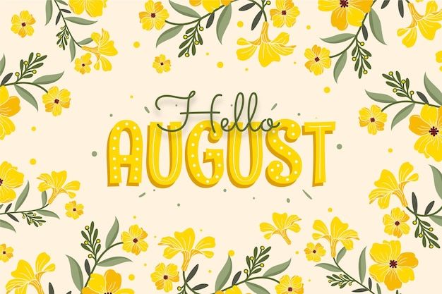 Yellow Flower - Hello August Pictures, Photos, and Images for Facebook ...