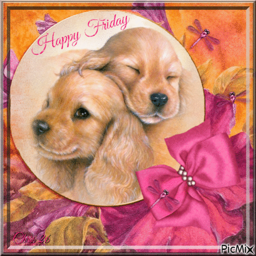 Happy Friday Dog Gif