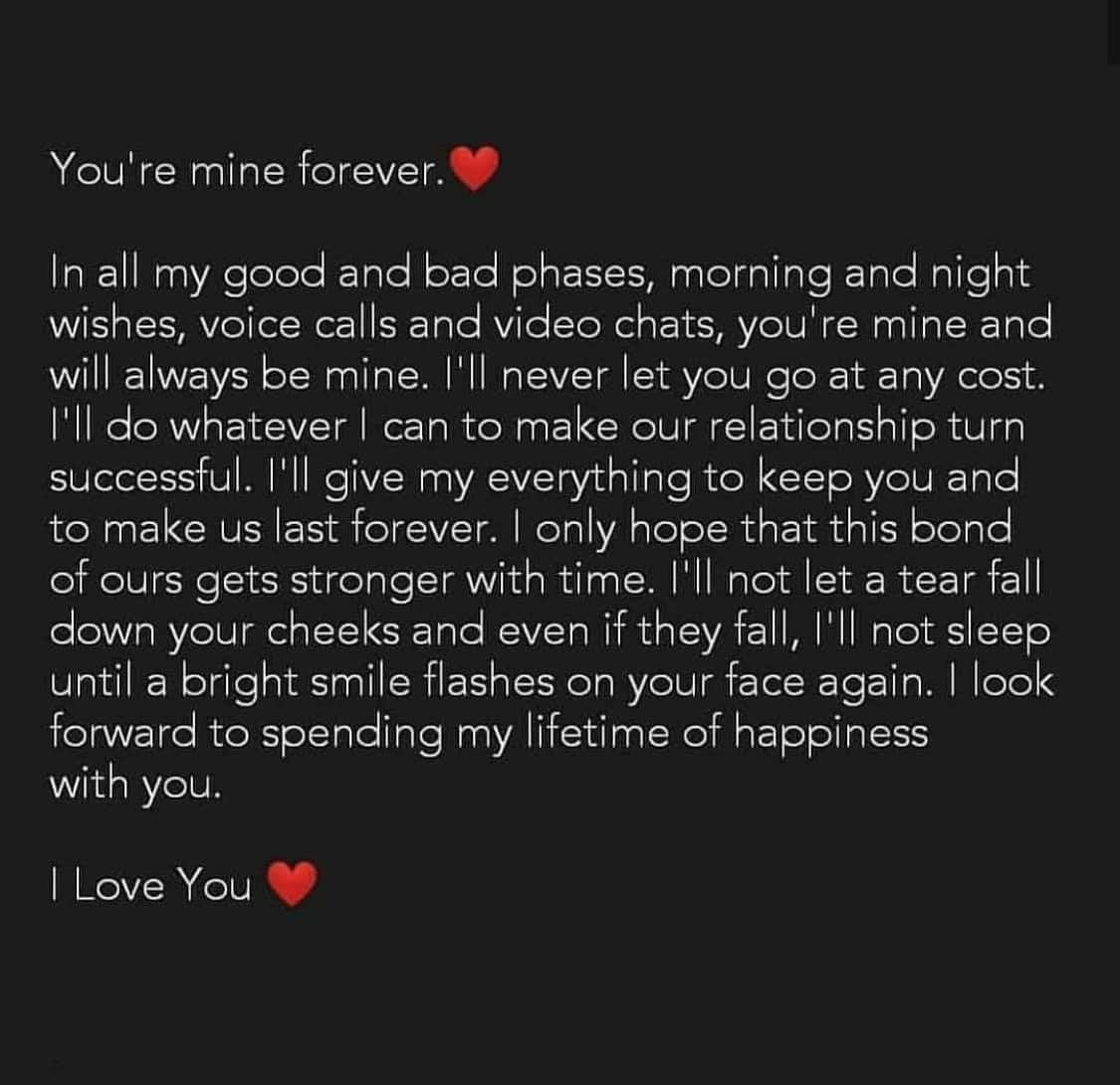 You Are Mine Forever. I Love You. Pictures, Photos, and Images for ...